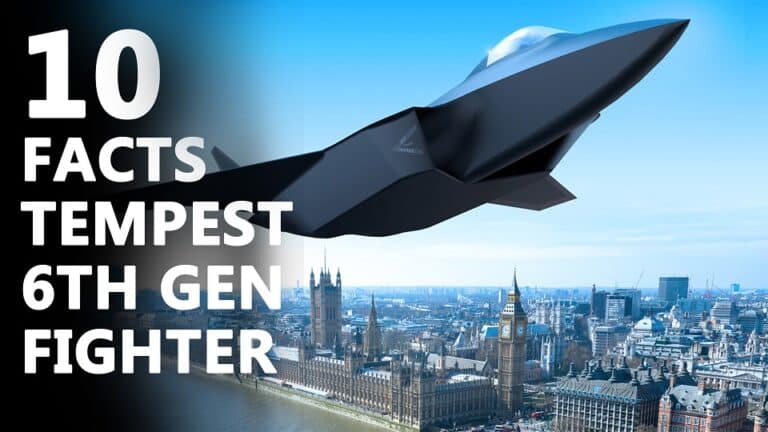 10 Facts about the Tempest 6th gen fighter jet. - Jetline Marvel