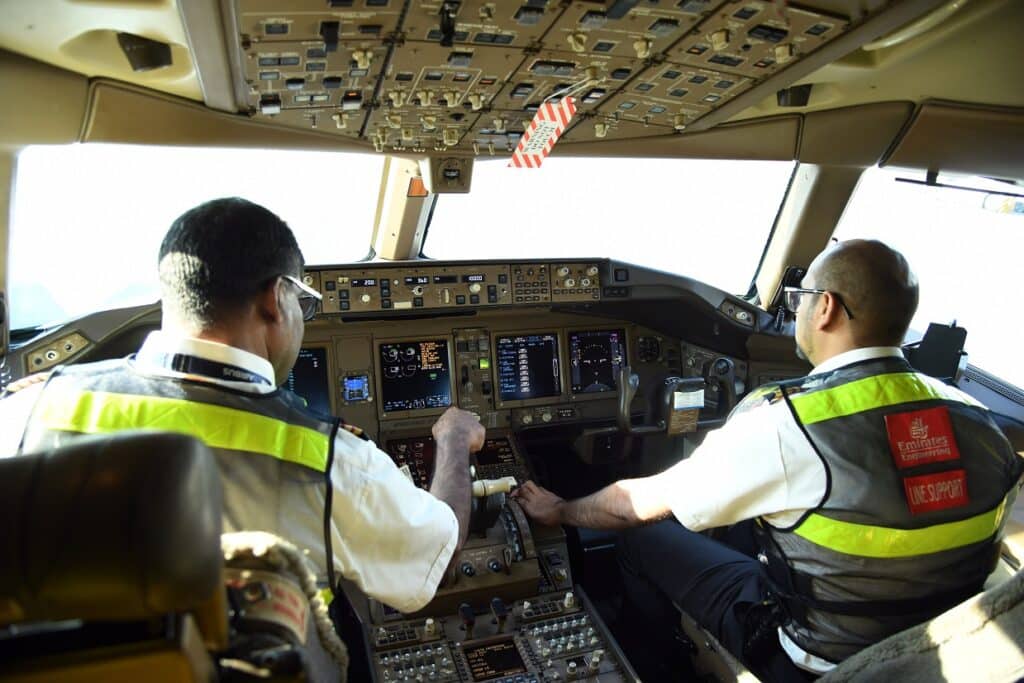 Emirates completes engine ground testing with 100% SAF - Jetline Marvel