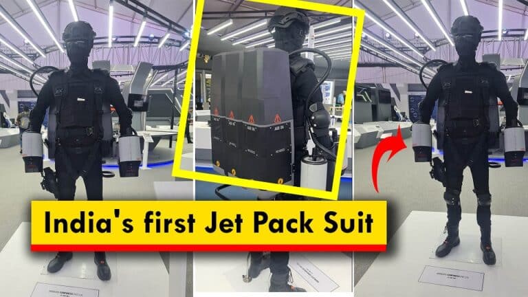 Meet India's first jetpack suit for defense. - Jetline Marvel