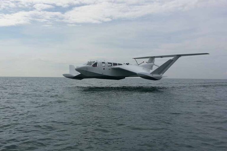 Meet the AirFish, a remarkable fusion of boat and airplane—a standout ...