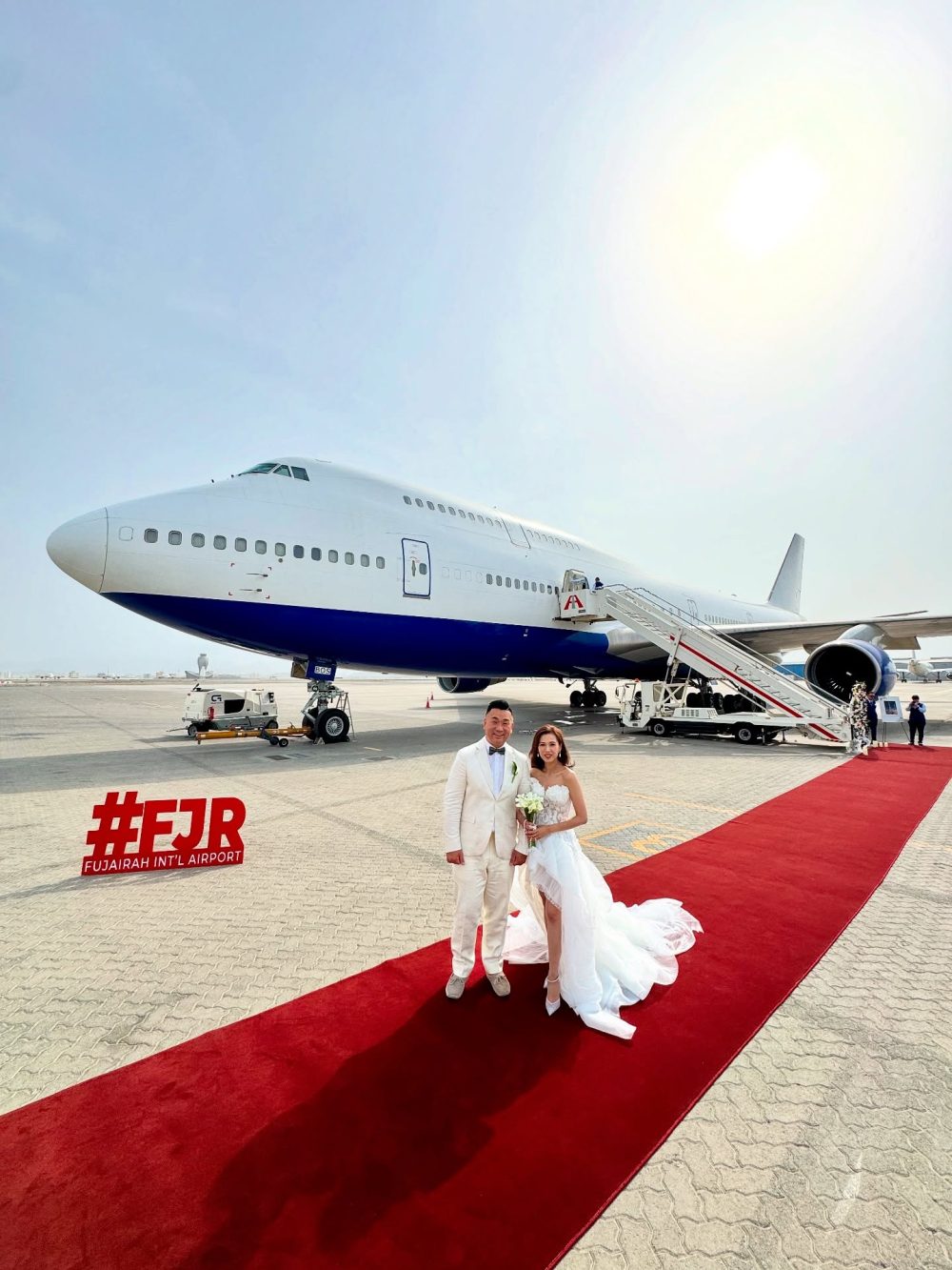 Flying High in Love: Sam Chui Marries Aboard a Boeing 747 - Jetline Marvel
